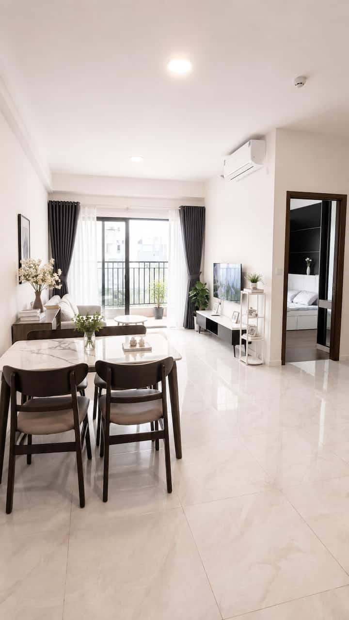 The Privia Khang ĐIền|ch 1pn Cao Cấp|5p Aeon Mall - Ben Luc