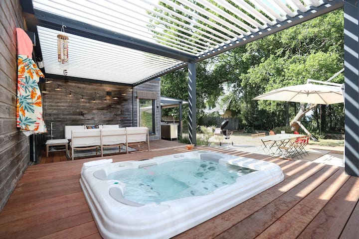 La Cabane De Brouel - Avec Jacuzzi Et Plage à 300m - Île-aux-Moines