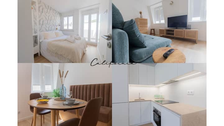 Apartamento Califórnia Elegante A 1 Min Da Praia - Sesimbra