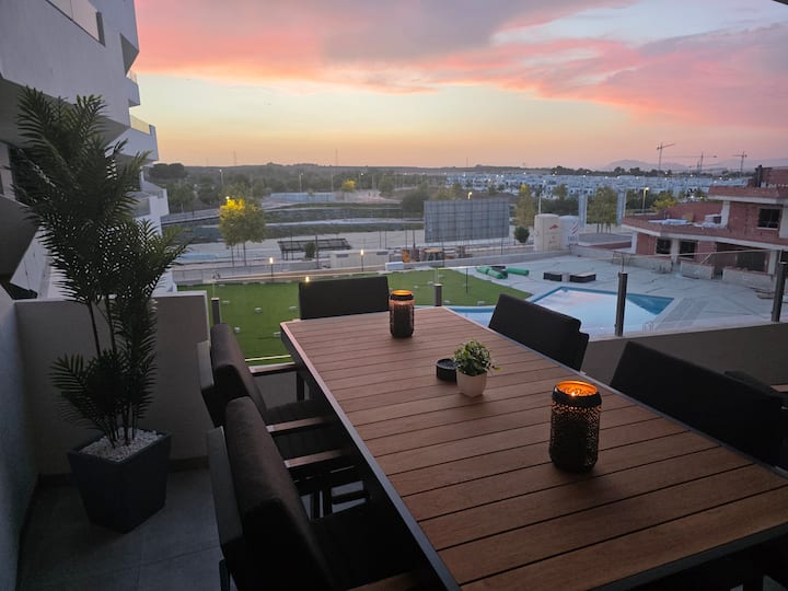 Casa Bij | Luxe Appartement Met Zwembad - San Miguel de Salinas