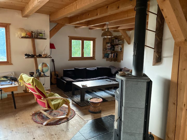 Chambre Avec Salle De Bains Privée Dans Un Chalet - Bellevaux