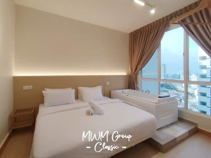 Bathtub Couple Suites |Trellis | 8 Min To Ciq Jbcc - Sembawang