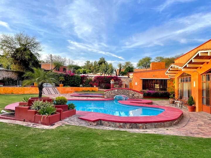 Quinta Cobos - Casa De Vacaciones - Tequisquiapan