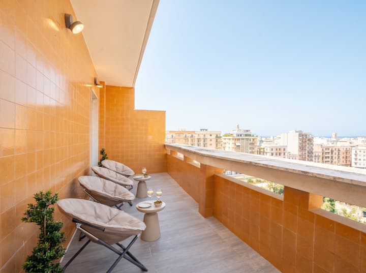 Oberdan Sky - Central Modern Loft - Bari