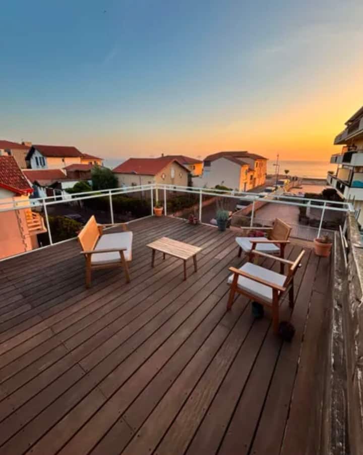 La Tour D'astanières Rooftop Vue & Plage Centrale - Hossegor