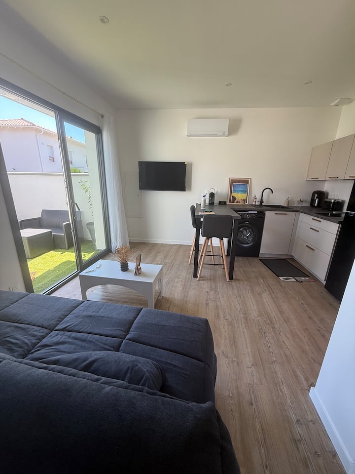 Studio Neuf Indépendant Proche Plage - Tarnos