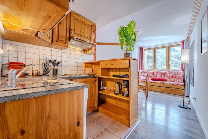 Appartement De Montagne Avec Accès Facile Aux Pist - 프랑스