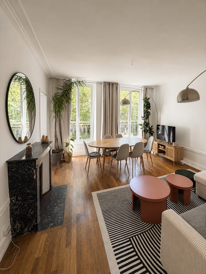 Le Marais | 92 M² Design, 2 Chambres Sur Cour - Párizs
