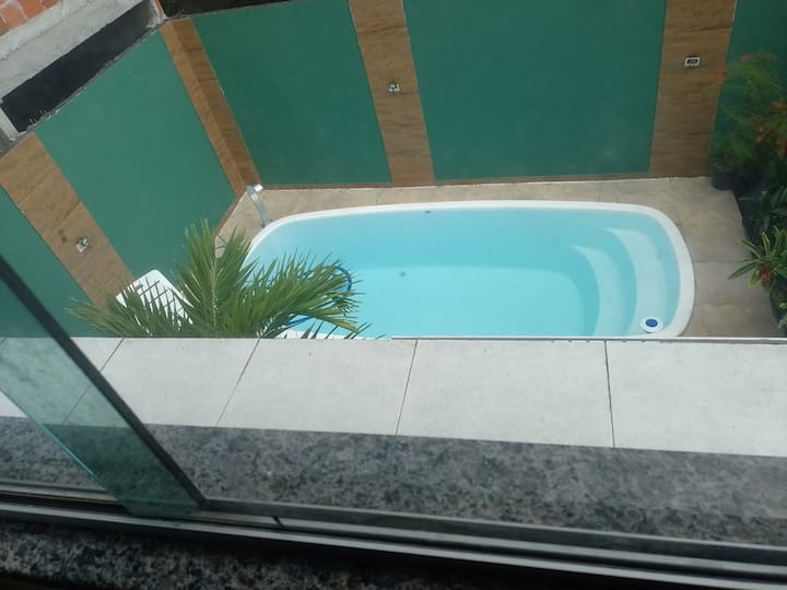 Casa Moderna  Com Piscina E Churrasqueira. - Camaçari