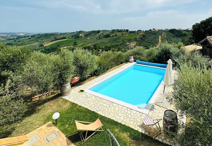 Villa Con Vista Mare E Piscina Privata - Chieti