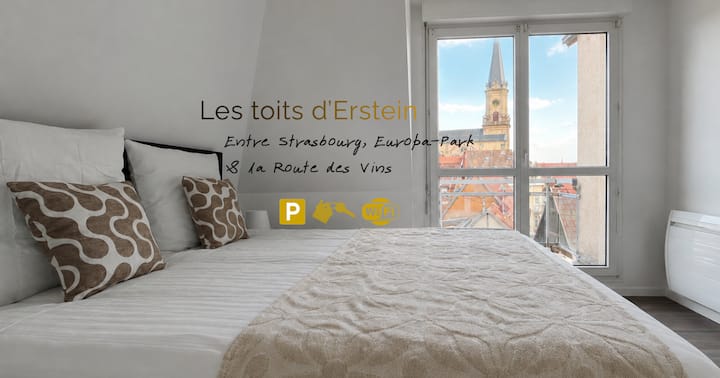 Les Toits D'erstein Grand Appartement Avec Balcon - Erstein