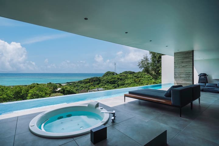 【沖縄・南城市】絶景オーシャンビューの1棟villa｜インフィニティプール・サウナ - 난조시