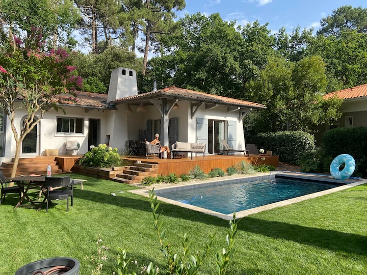 Villa De Charme Aux Abatilles  Jardin  Wifi - Arcachón