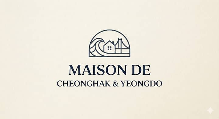 『메종드청학&영도』 / 10명까지 / 침실4 욕실3.5 옥상루프탑 정원바베큐 / 북항뷰 - Busan