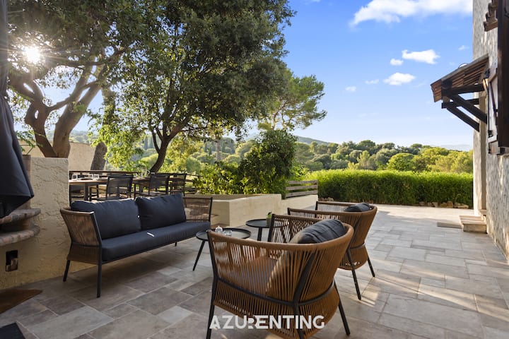 Azurenting - La Petite Pinède, Terrasse & Parking - Vallauris