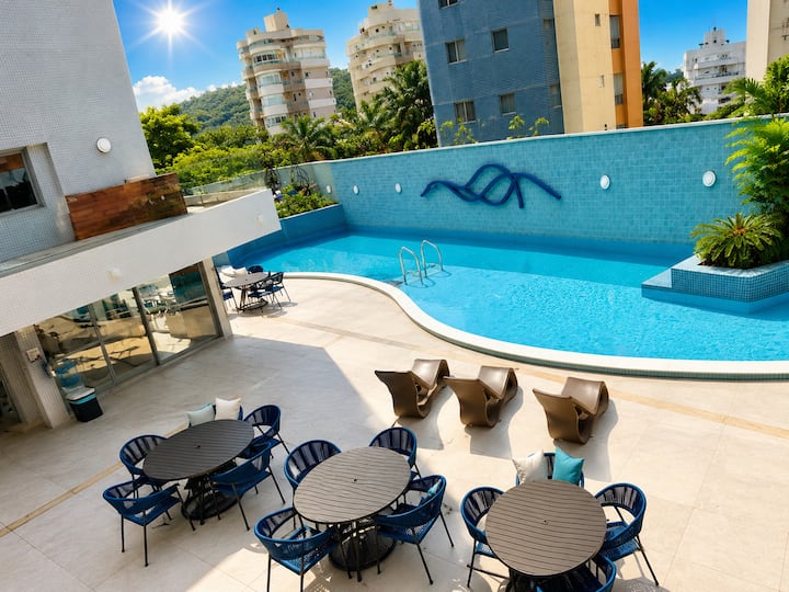 Caioba, Apto, Piscina Aquecida, Jacuzzi, Ar Cond - Matinhos