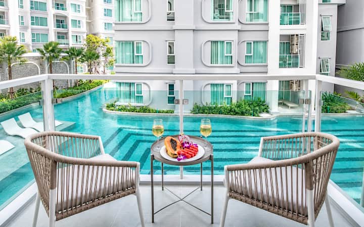 Title Serenity 1-bedroom Suite With Balcony By Tvc - Nai Yang