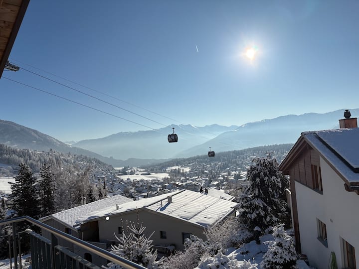 Chalet Runcs - Sonne Und Weitblick, Ski-in Ski-out - Laax