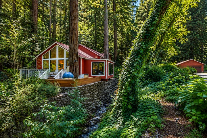 Storybook Cottage In The Calistoga Redwoods - Calistoga, CA