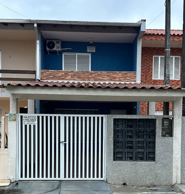 Sobrado A 250 Metros Da Praia Costa Azul Matinhos - Paranaguá