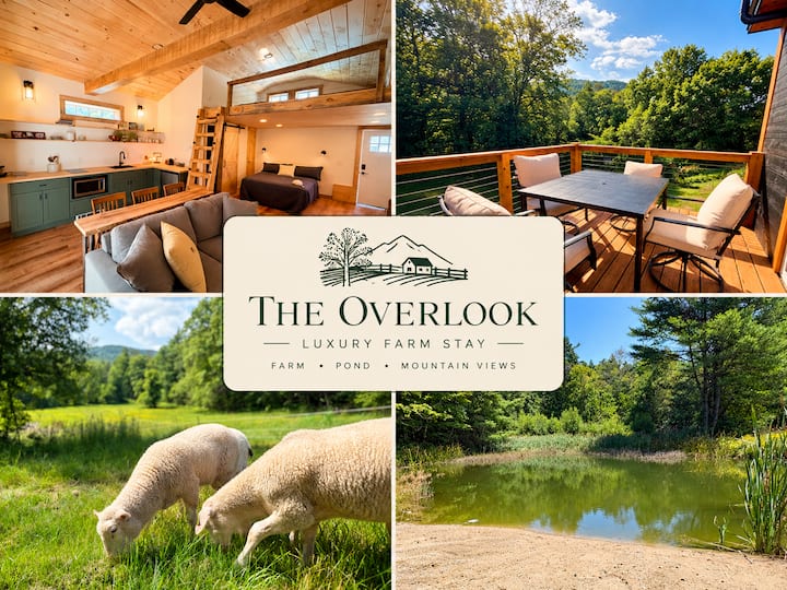 The Overlook | Luxury Farm Stay - Campton, NH