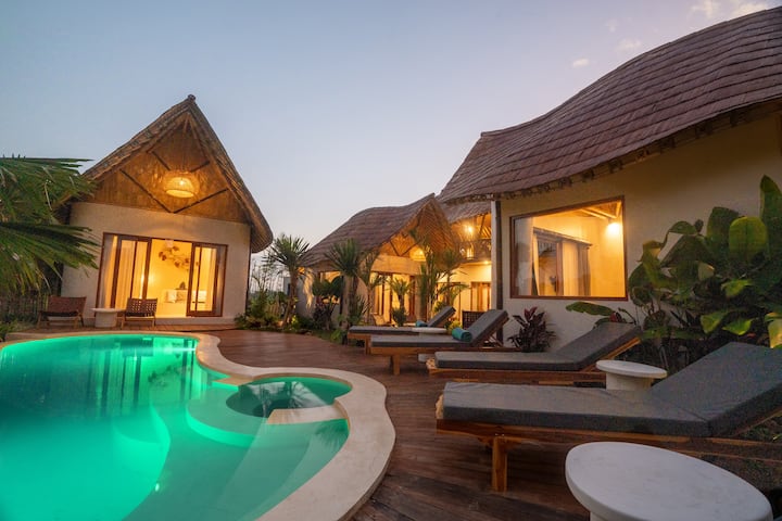 Bamboo Layang 6br Tropical In Ubuds Rice Fields - Australia