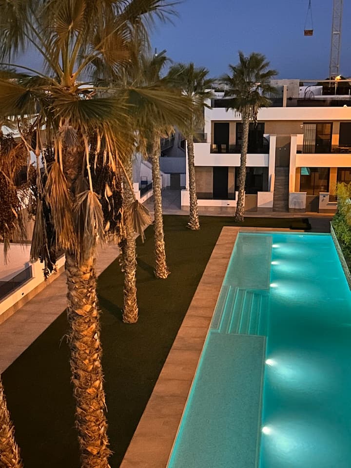 Luksusleilighet - 6 Pers-takterrasse-basseng - San Pedro del Pinatar