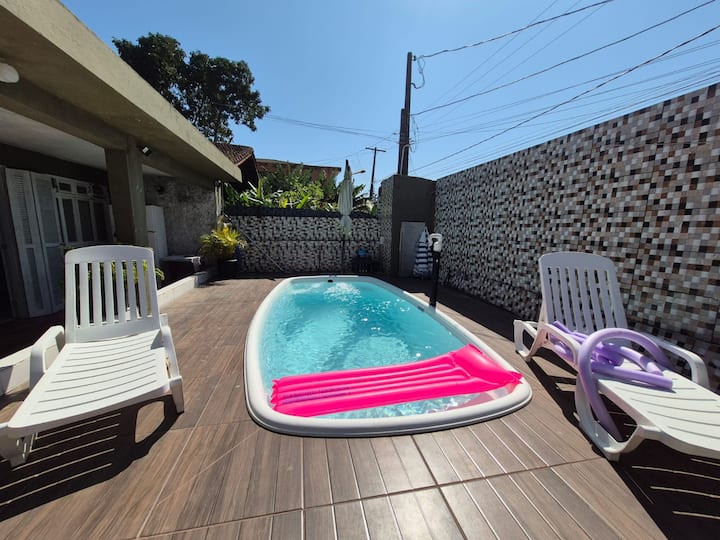 Casa Na Praia Em Peruíbe | Centro - Peruíbe