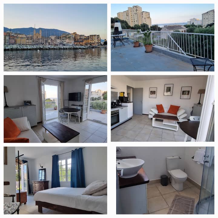 Bastia. Appartement Au Premier éTage D'une Villa - Bastia