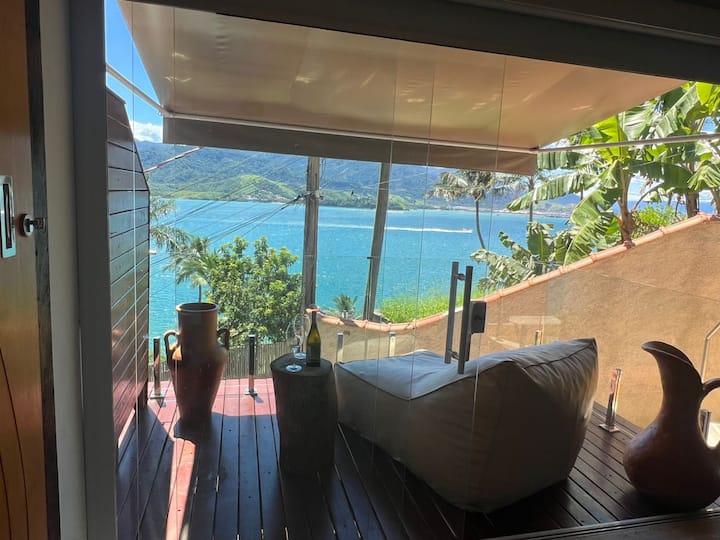 Espaço Terapia - Aconchegante Com Vista Para O Mar - Ilhabela