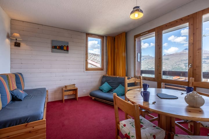 Studio Cabine Pour 3 Personnes De 22m² - Les Coches
