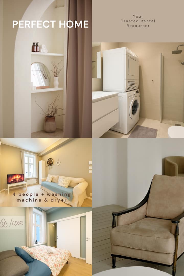 * Central Self Check In Wifi Deluxe |Charming | - Oslo