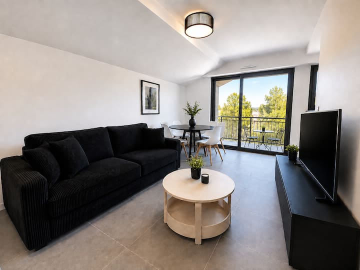 Balcon, Vue Alpes · Gare Et Centre à Pied - Thonon-les-Bains