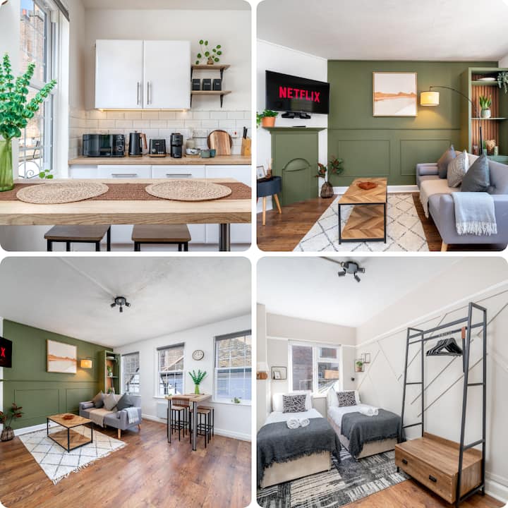 Charming Kingston Town Centre Apt | Long Stay - Twickenham
