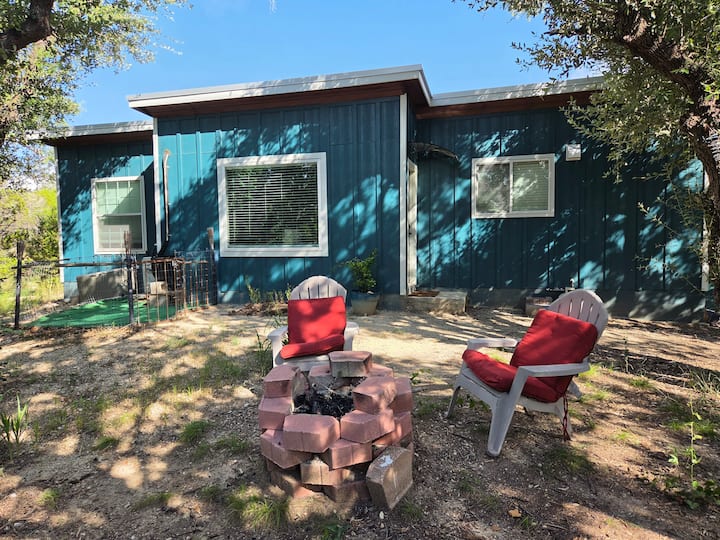 The Blue House.
La Casa Azul - Wimberley, TX