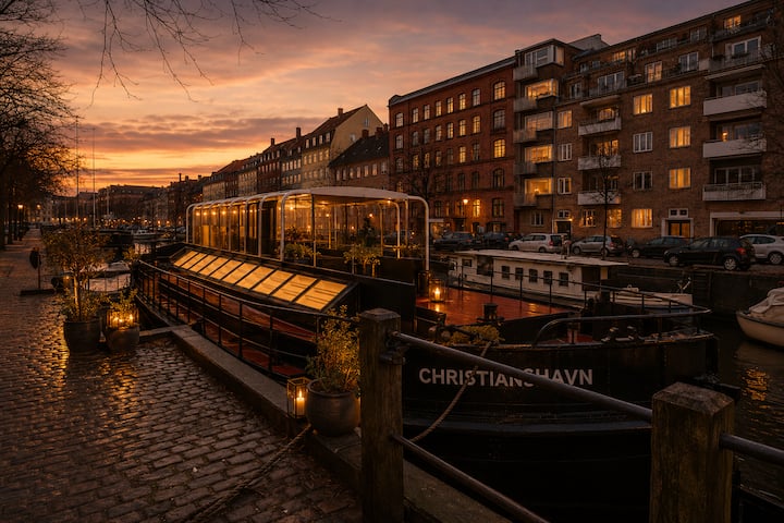 Epic Historic Houseboat In The Heart Of Oldcity - Copenhaguen