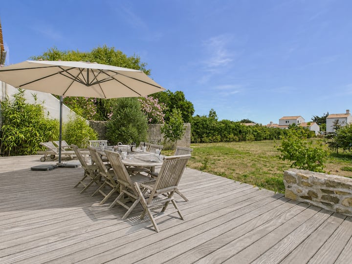 Maison 8 Pers Avec Jardin à 200 M De La Plage - Noirmoutier-en-l'Île