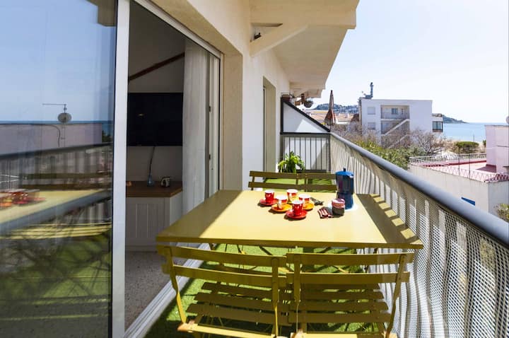 Apartamento Roses · Playa A 2 Min · Vistas Al Mar - Roses