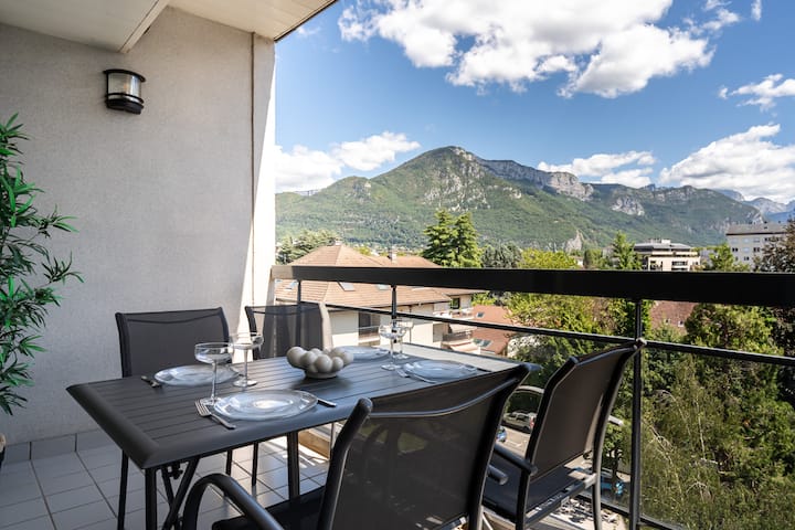 Balcon Vue Mont-veyrier, à 2 Pas Du Lac - Annecy
