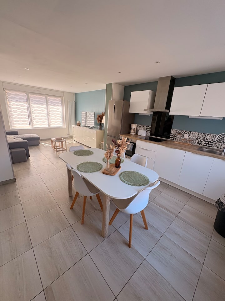 Maison 6 Pers. 3 Chwi-fi, Proche Commerces, Mer - Sangatte