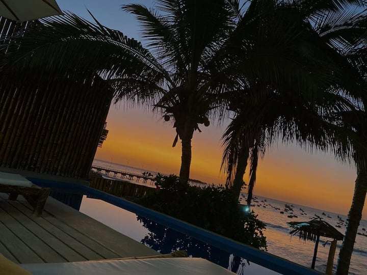 Casa Muellecito Máncora  18 Personas Salida Al Mar - Máncora
