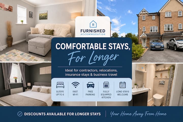 Perfect Home For Families | Contractors |Army Base - Harrogate