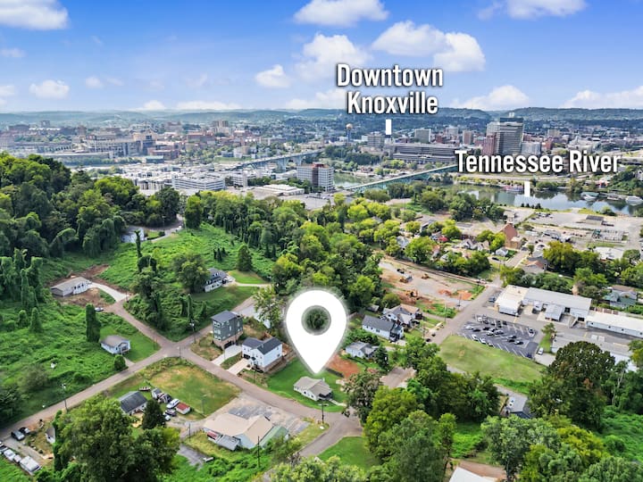 2br The Hive House-walk To Eats, Drinks, & River! - Knoxville, TN
