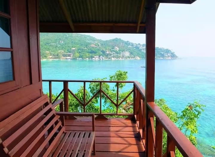 Shark Bay Fan Bungalow Old : No Drama - Ko Tao