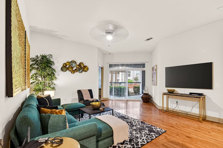 Med Center 2br | 5 Min To Tmc + Nrg | Sleeps 5 - Houston, TX