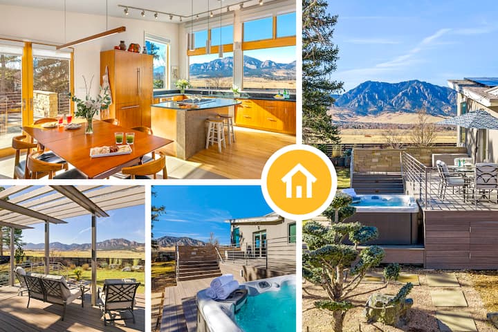 Family-friendly Retreatflatiron Views & Hot Tub - Boulder, CO