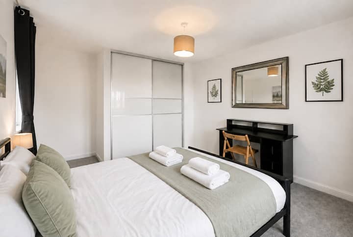Bright 3-bedroon Near Edinburgh | Sleeps 5 - Dunfermline