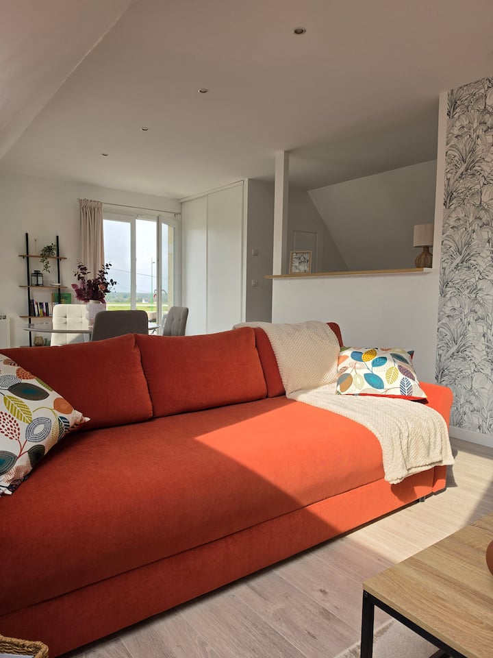 Parenthèse Zen  Balcon, Parking Gratuit, 4 Pers. - Bourgtheroulde-Infreville
