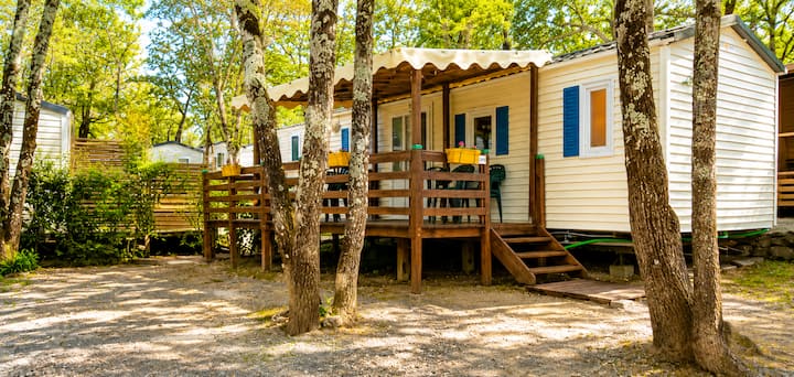 Mobile Home 2 Chambres, Aluna Vacances - Ruoms