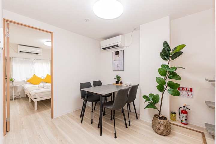 New Open!駅2分|広々62㎡|8名宿泊可|浅草・上野へ便利|ファミリー・グループ向け - Ueno
